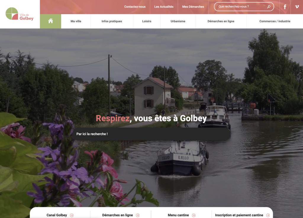 Site de la ville de Golbey - Golbey.fr