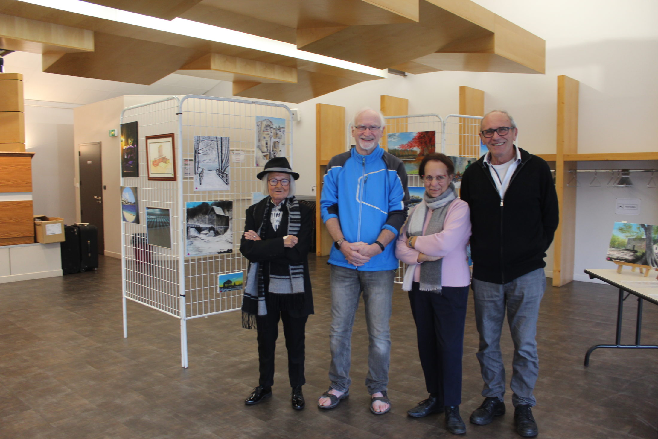 Trois artistes dévoilent leurs œuvres salle Barbelouze - Ville de Golbey